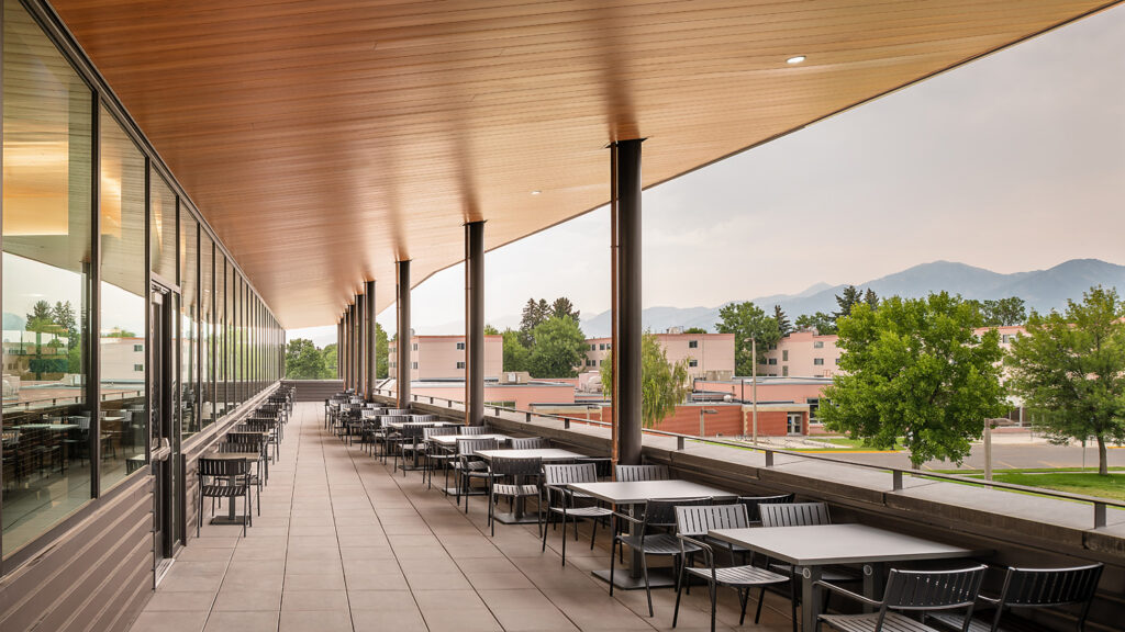 MONTANA STATE UNIVERSITY, RENDEZVOUS DINING PAVILION – Mosaic Architecture
