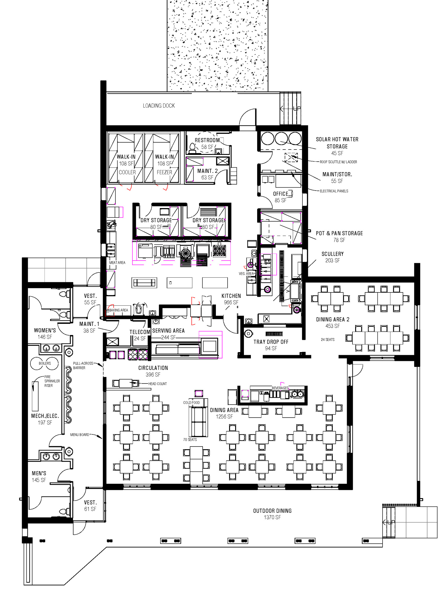 FORT HARRISON DINING HALL – Mosaic Architecture