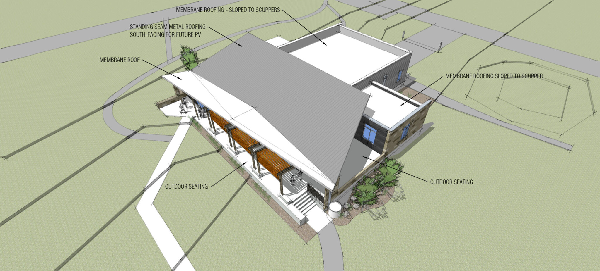 FORT HARRISON DINING HALL – Mosaic Architecture