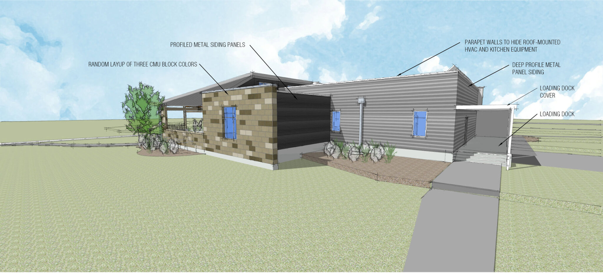 FORT HARRISON DINING HALL – Mosaic Architecture